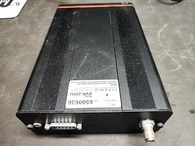 Used- Pyramid SVR-250UD Vehicular Repeater UHF | eBay