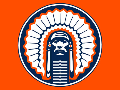 Illinois Fighting Illini Chief Vinyl Banner 3' x 5' NEW | eBay