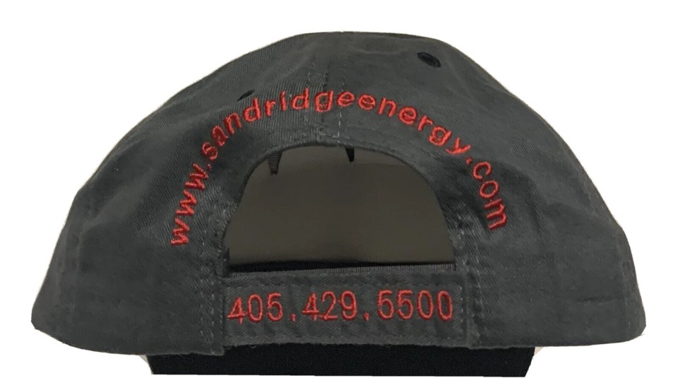 SandRidge Energy Hat Oil Oilfield Petroleum Cap Promo Oklahoma City ...