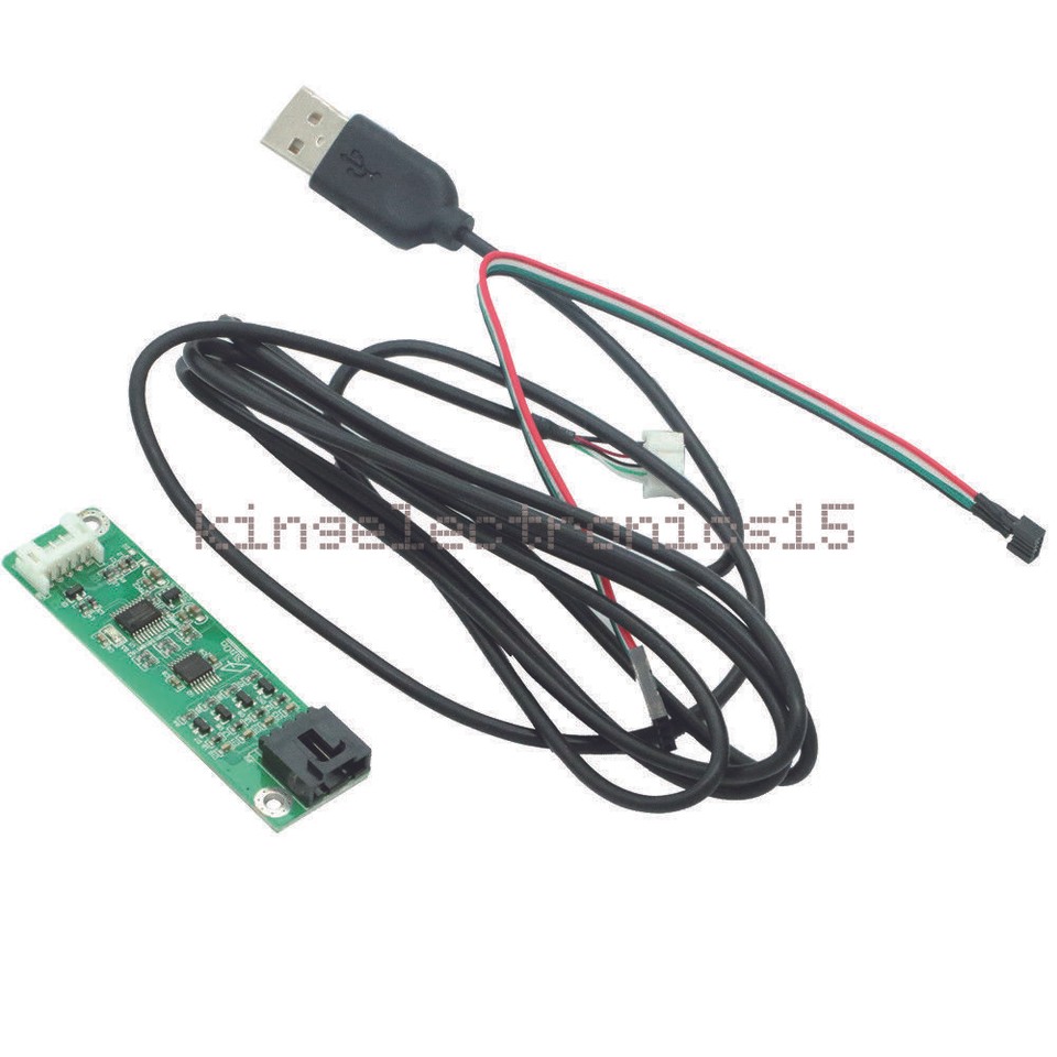 4 Wire Resistive USB Touchscreen Controller LCD Touch Screen Panel ...