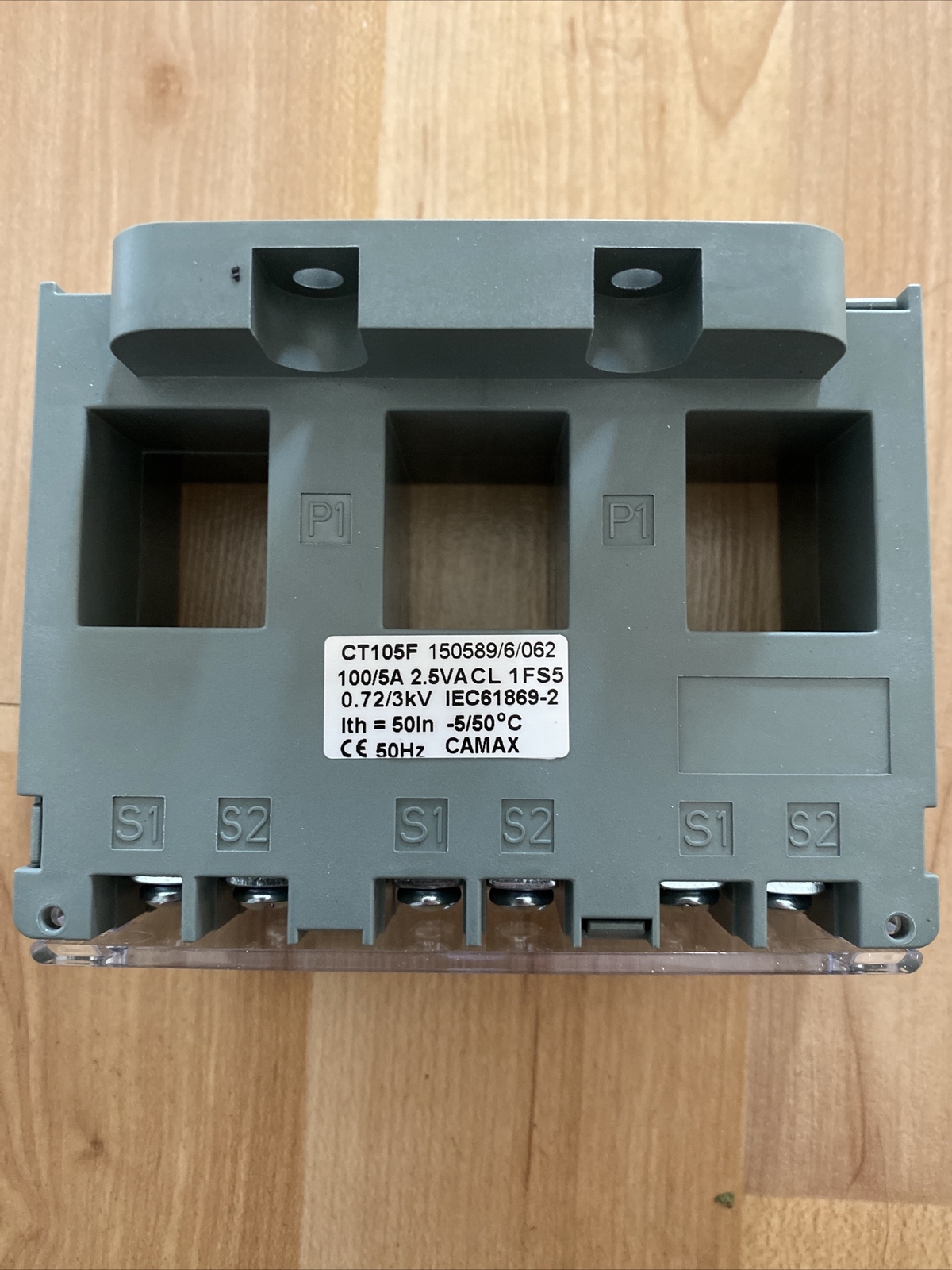 HOBUT - CAMAX CT105F 100/5A 2.5 VA CL 1 - TRANSFORMER,CURRENT,3 PHASE ...