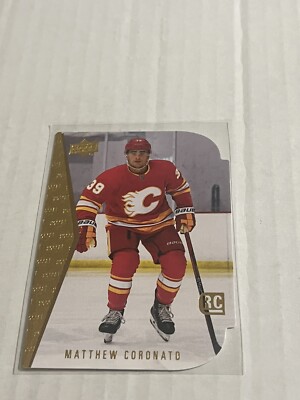 2023-24 Upper Deck Series 2 #RDT-17 Matthew Coronato RC 1994-95 Die-Cut ...