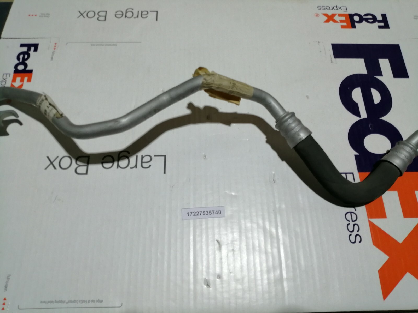 NEW GENUINE BMW 17227535740 Oil cooling pipe inlet E65 E66 B&v | eBay
