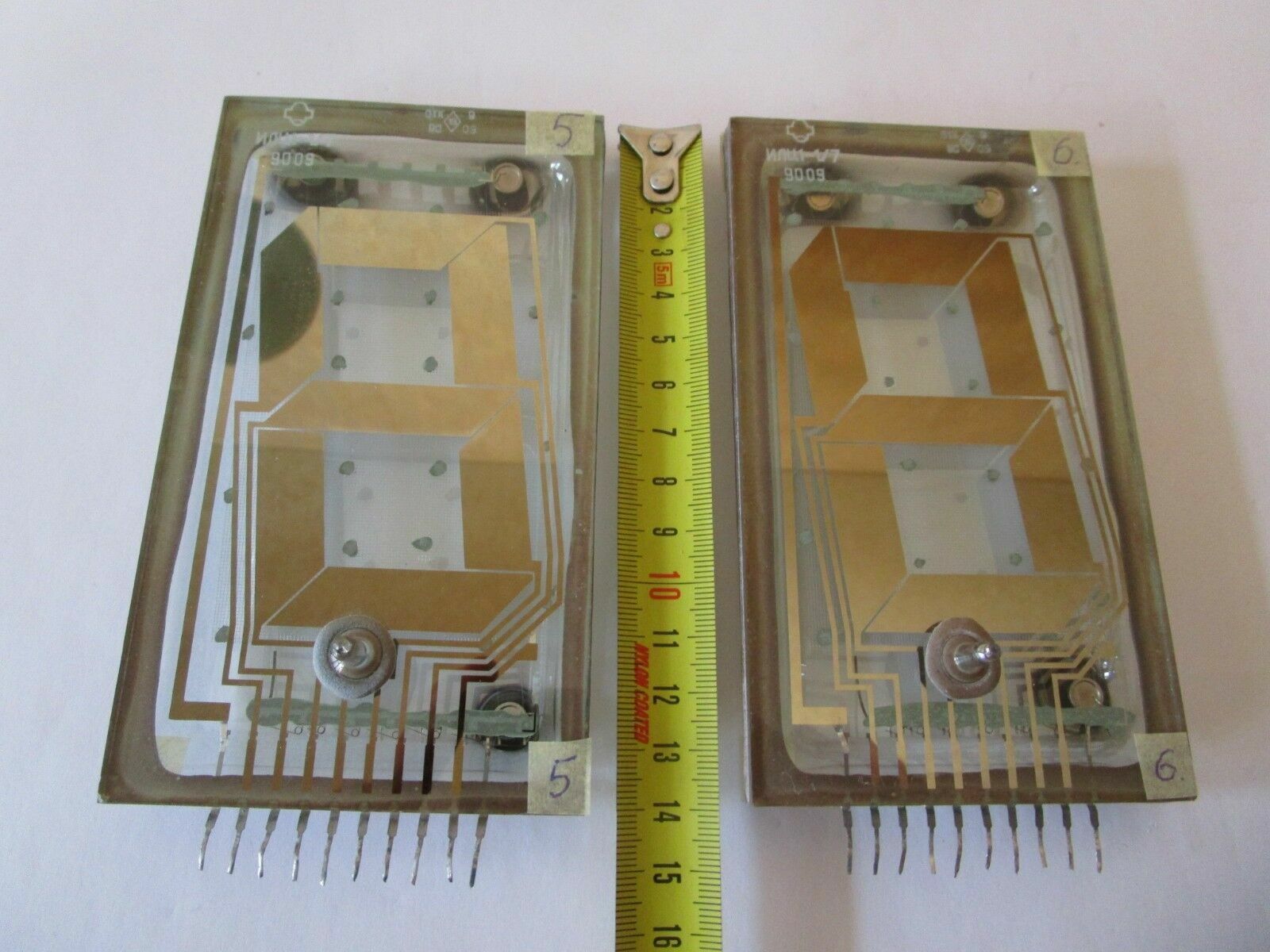 2 pcs ILC1-1/7 ILC1-1-7 VFD TUBE HUGE BIGGEST GIANT MONSTER RARE NIXIE ...