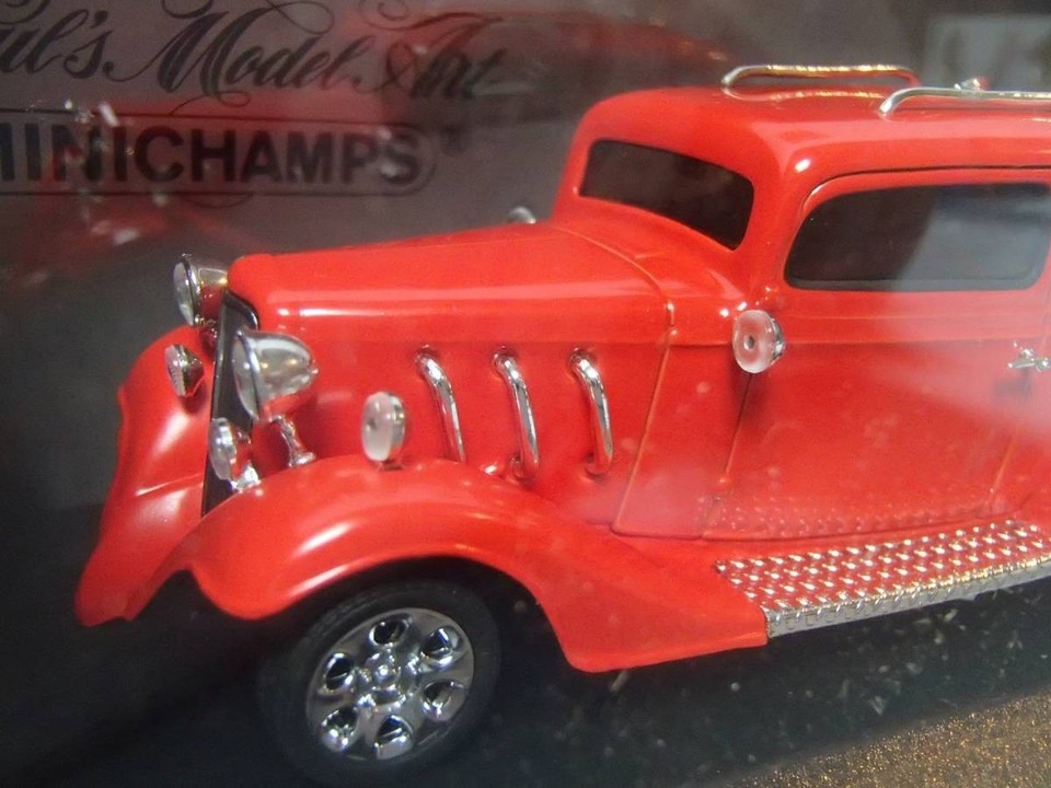 Minichamps 1/43 American Hot rod Red 400142264 | eBay UK