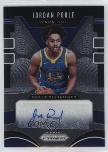 2019-20 Panini Prizm Rookie Signatures Jordan Poole #RS-JPL Auto RC | eBay
