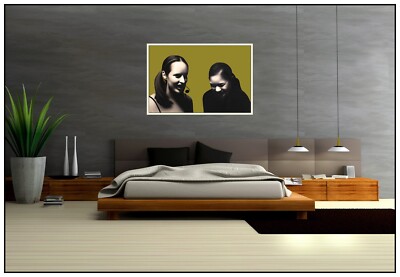 Heidi McFall Large Pastel Acrylc Painting Original Female Portrait ...