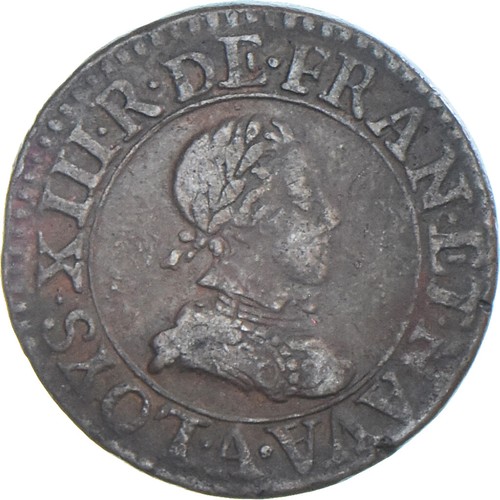 [#1161963] Coin, France, Louis XIII, Double Tournois, 1613, Paris, EF ...