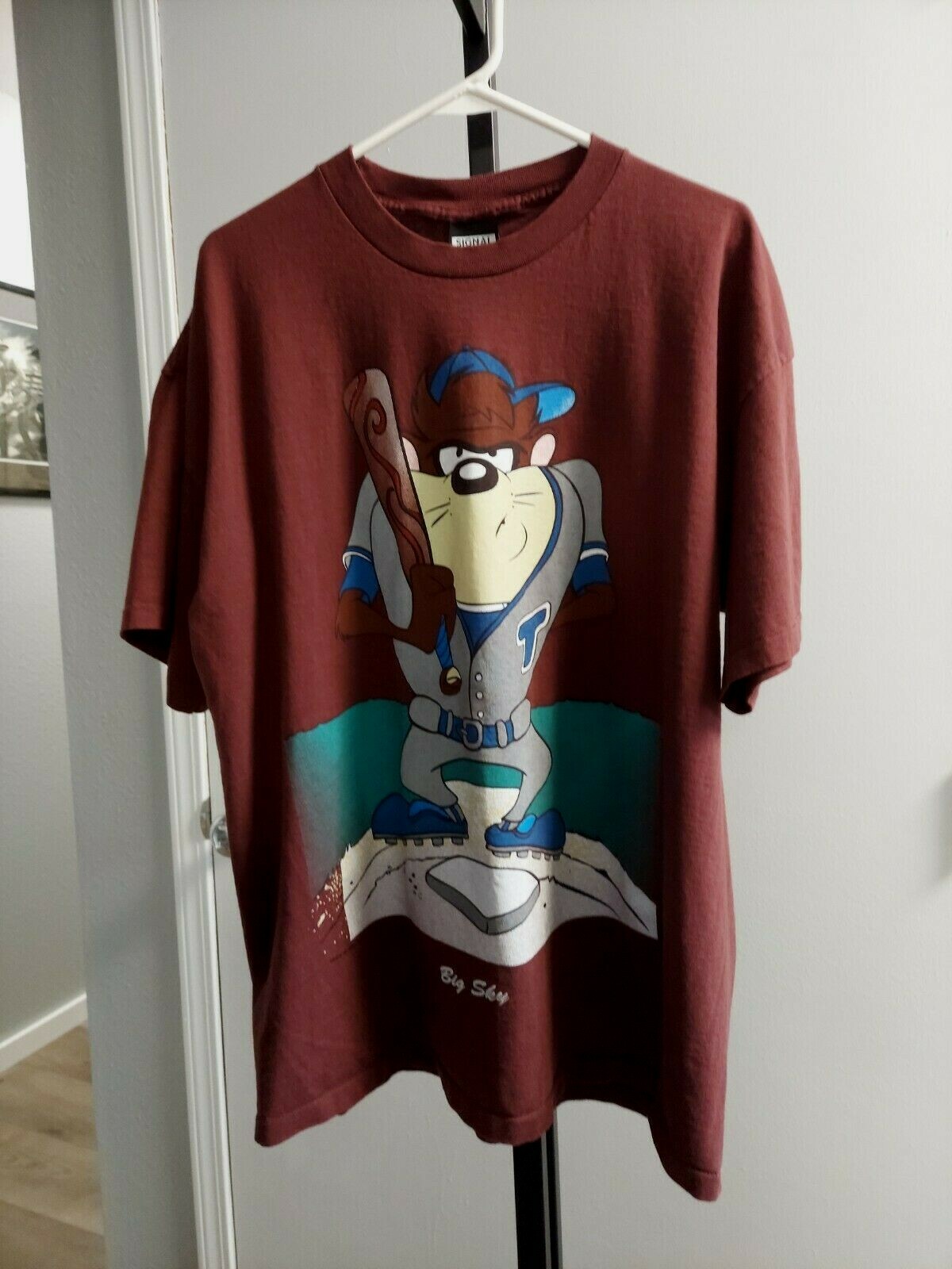 Tasmanian Devil Vintage USA Single Stitch Big Sky Bas… - Gem