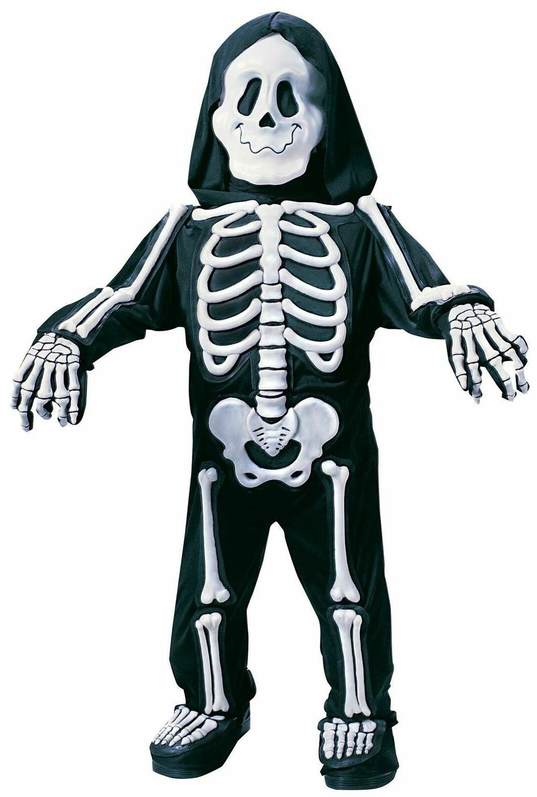 Skele-Bones toddler Costume size 2T 24 months New skeleton Halloween | eBay
