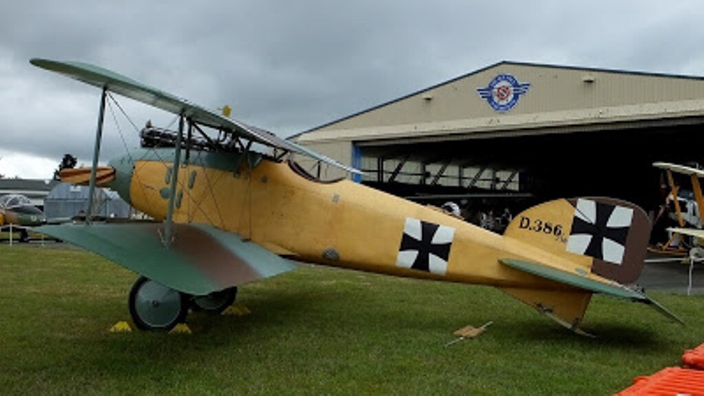 Albatros D.II Fighter Airplane D2 Desktop Kiln Dried Wood Model Large ...