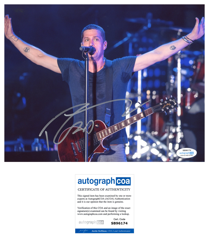 Rob Thomas Matchbox Twenty Autographed Signed 8x10 Photo ACOA | eBay