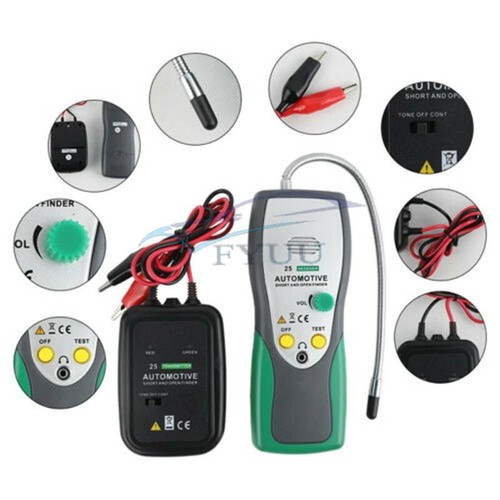 Car Cable Wire Short Open Circuit Finder Checker Electrical Tester Test ...