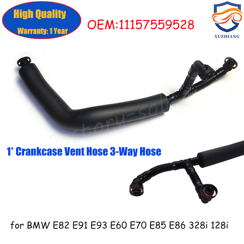 Crankcase Breather Vent Hose 3-Way for BMW 1 3 5 Series X3 X5 Z4 ...