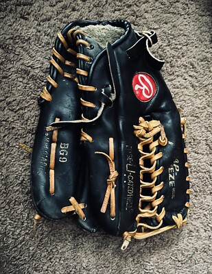 Rawlings Gold Glove BG9 Baseball Glove Trapeze RHT Fastback Fully Broke ...
