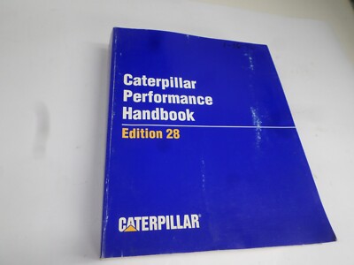 Manuals & Books - Caterpillar Performance Handbook Edition