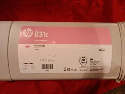 Original Ink HP 831c Light Magenta Cz699a 775ml | eBay
