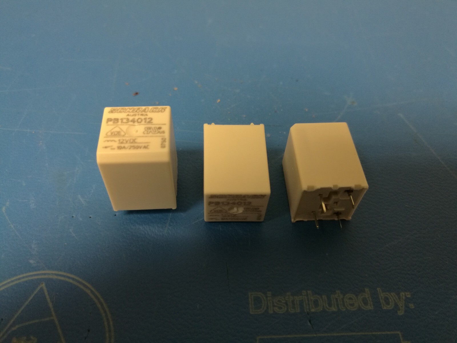 3 PCS - Schrack PB134012 10A 12VDC Relay NEW - TYCO 2-1415030-1 | eBay