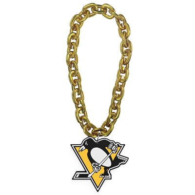 Pittsburgh Penguins Fan Chain, Giant Jumbo Necklace Licensed NHL | eBay