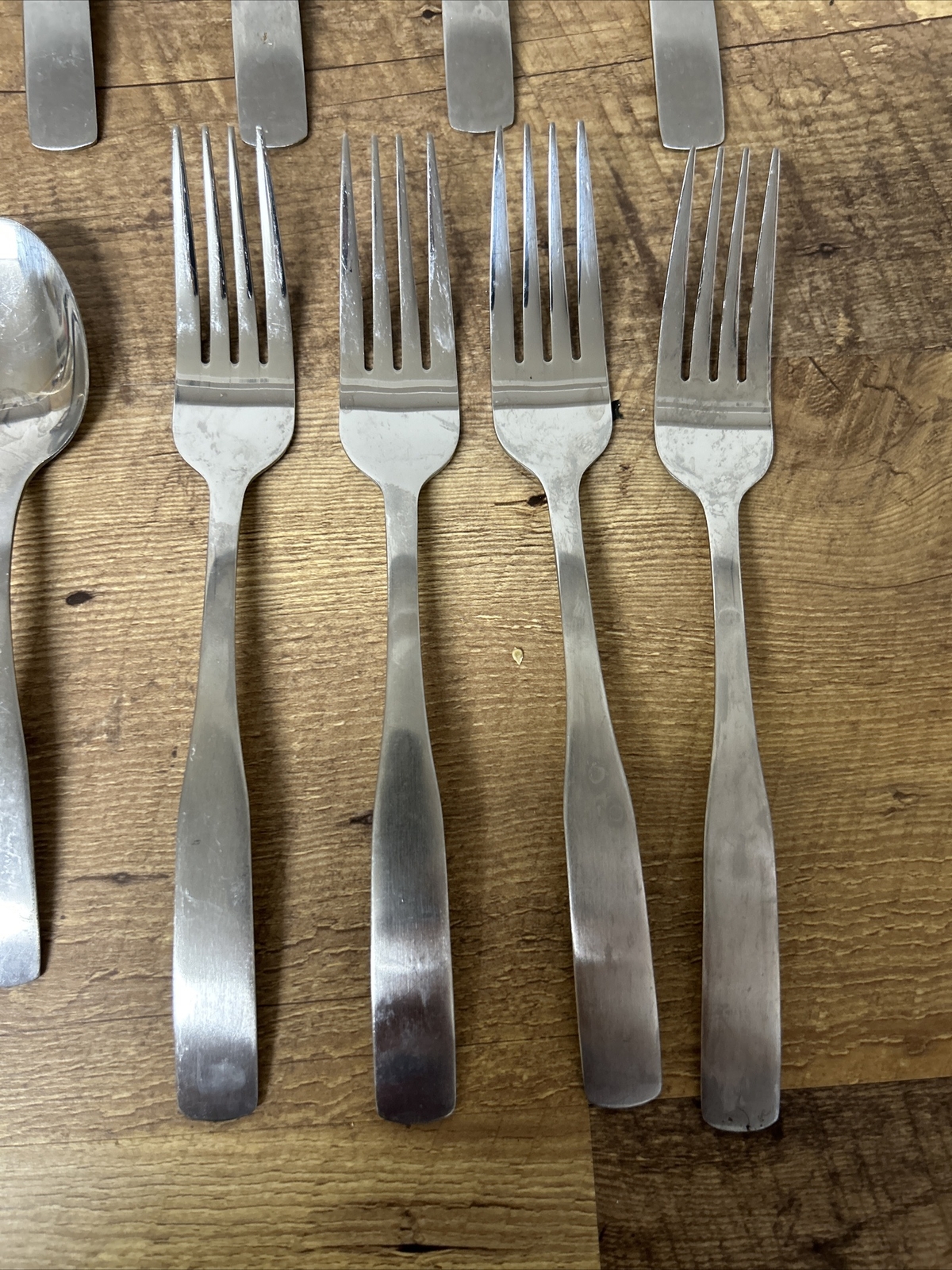 Cambridge MADISON Stainless Satin Flatware Silverware 16 Piece Lot | eBay