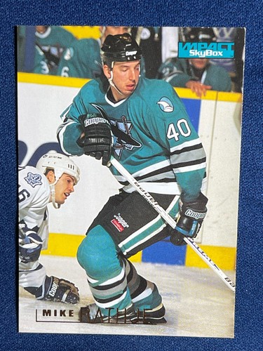 1995-96 SKYBOX IMPACT #151 MIKE RATHJE (SAN JOSE SHARKS) HOCKEY CARD | eBay