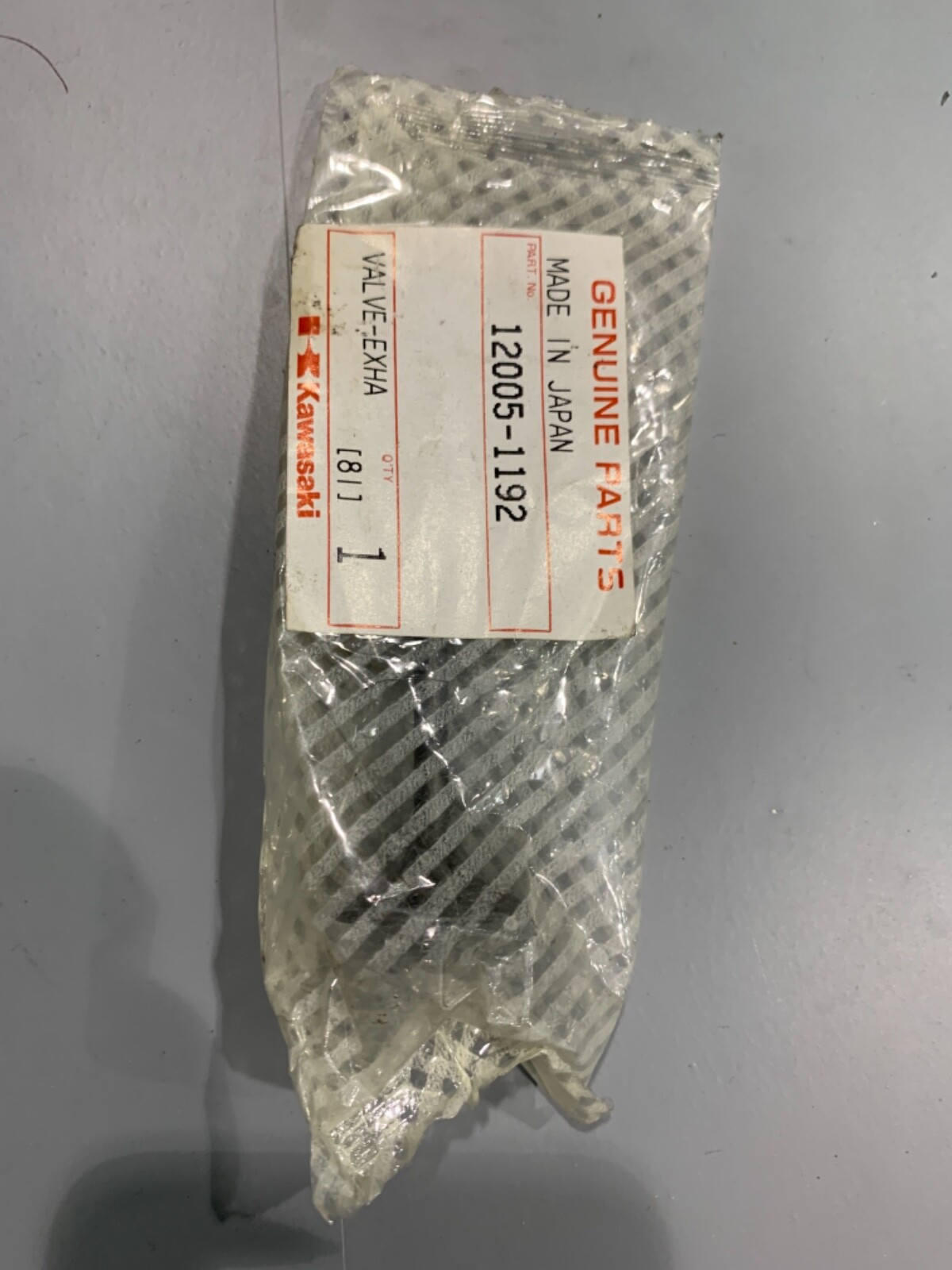 OEM GENUINE KAWASAKI KLX250 KLX300 ENGINE EXHAUST VALVE 12005-1192 ...