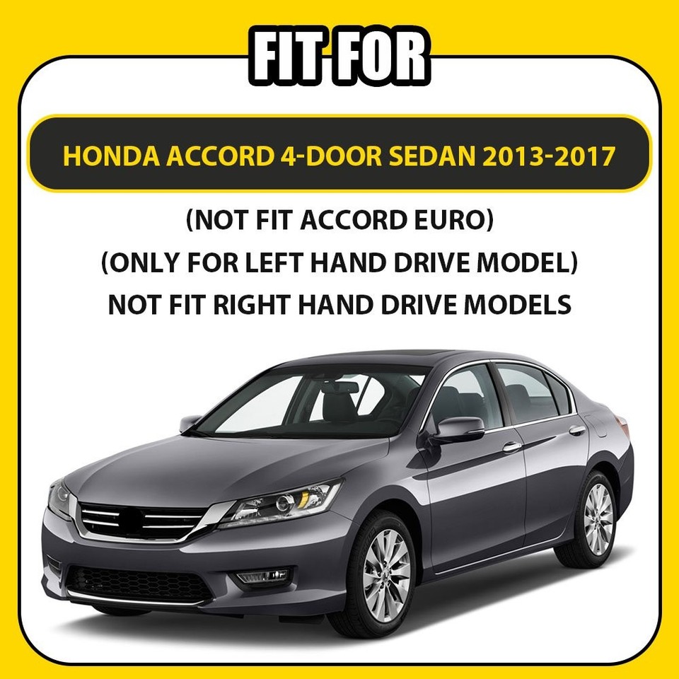 Fit For Honda Accord 4-Door Sedan 2013-2017 Dashboard Pad Dash Cover ...