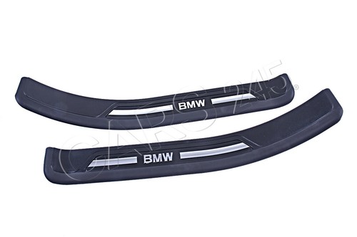 Genuine BMW 525i 528i 530i E39 Black Rear Door Sill Cover Plate Left ...