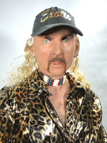 Joe Exotic Baseball Cap Blond Mullet Hat 80's King Baskin Tiger ...