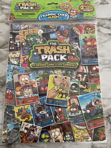 The Trash Pack. Trading Card Album. Holds 126 cards + 2 trading cards ...