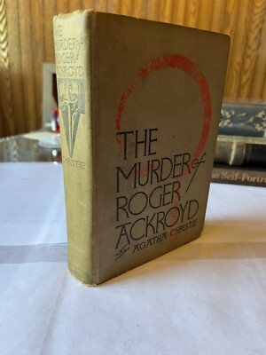 The Murder of Roger Ackroyd by Agatha Christie (1926 Dodd, 1st Ed/ 5th ...