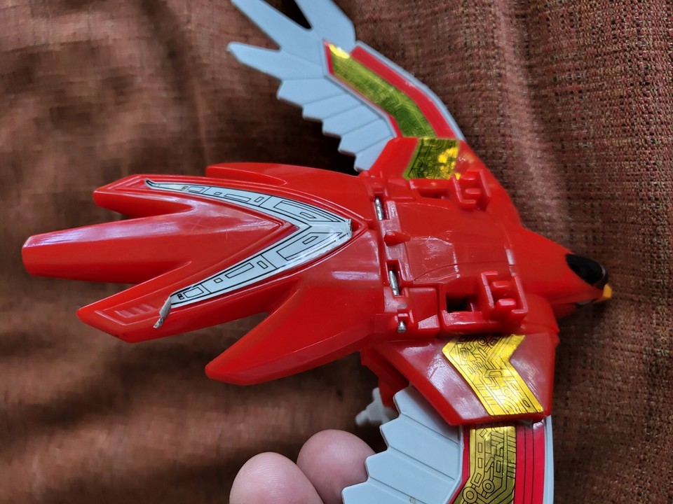 1996 Choriki Sentai Ohranger Lobo Sky Phoenix Rare Power Ranger Figure ...