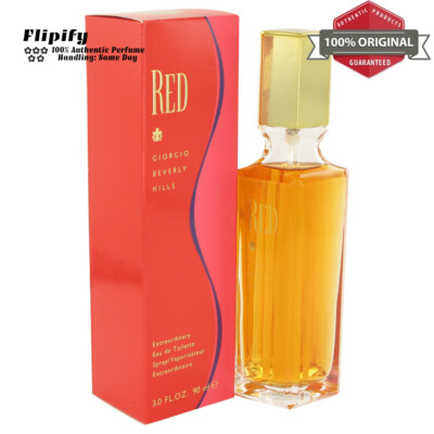 RED Perfume 3 oz EDT Spray for Women by Giorgio Beverly Hills | eBay
