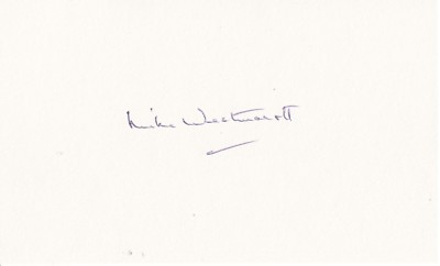 MIKE WESTMACOTT EVEREST 1953 ASCENT PARTY MEMBER RARE SIGNED CARD ...