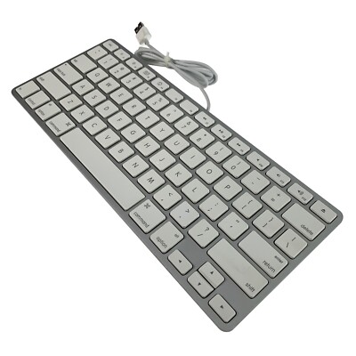 Genuine Apple A1242 Wired USB Keyboard for iMac Mac Mini Mac Pro ...