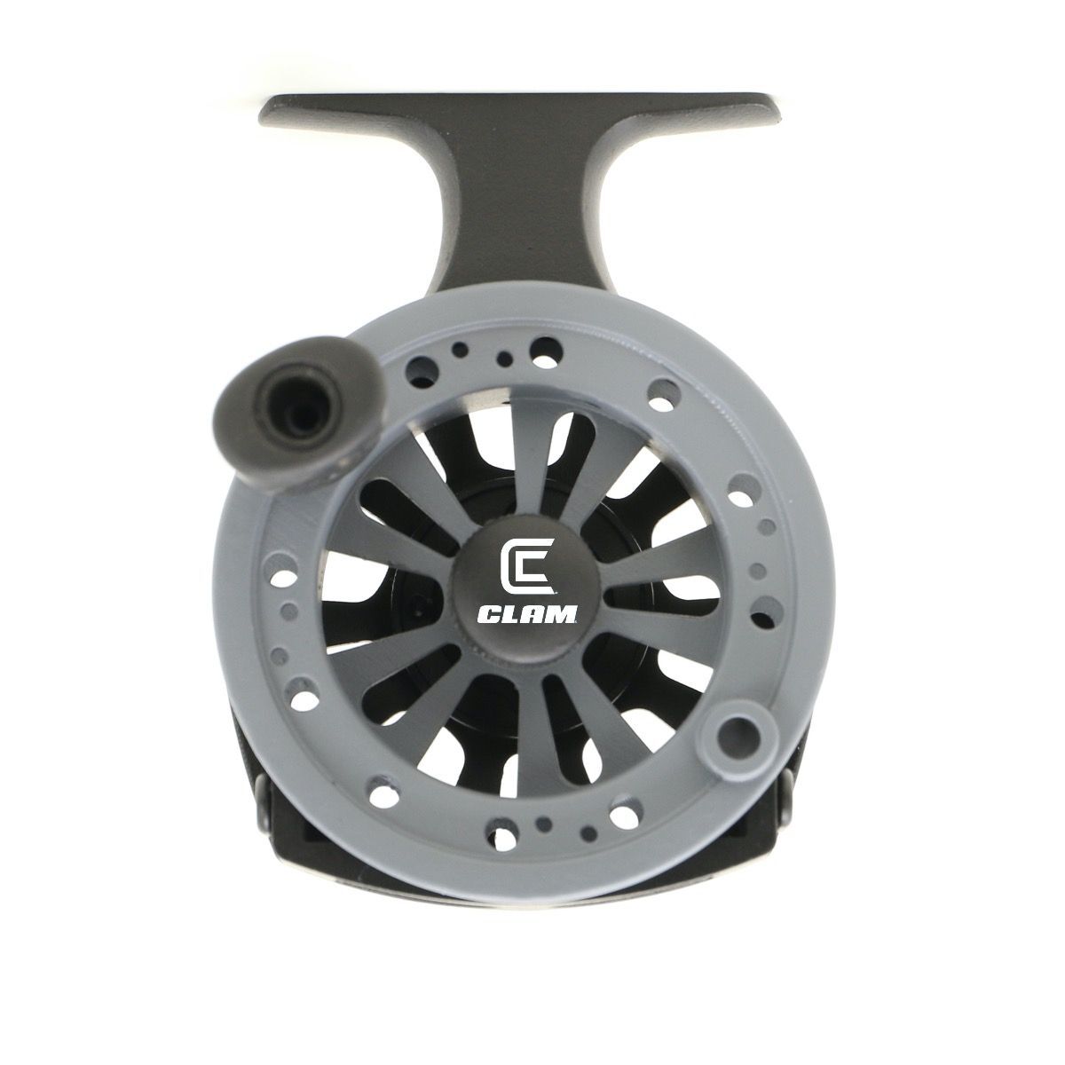NEW CLAM STRAIGHT DROP INLINE ICE REEL RIGHT OR LEFT RETRIEVE | eBay