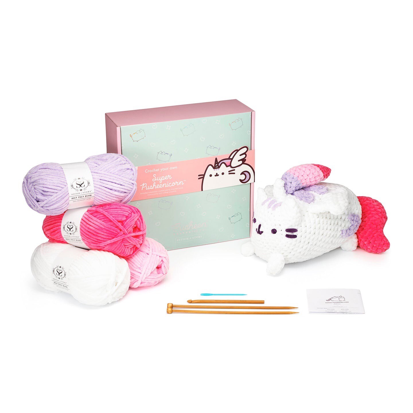 Pusheen Craft Kit Make a Super Pusheenicorn Crochet Kit NEW IN BOX ...