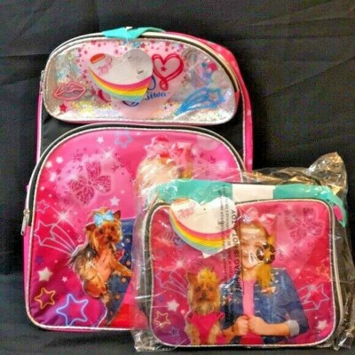 NWT JoJo Siwa Deluxe 16” Backpack + Lunch bag | eBay