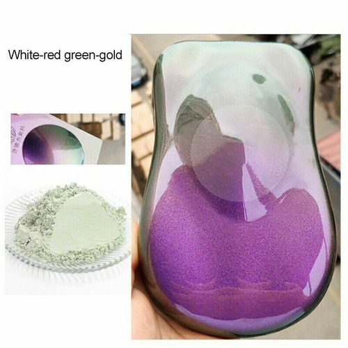 10g DIY Chameleon Pigment Powder Pearl Automotive Crafts Paint Pigment ...