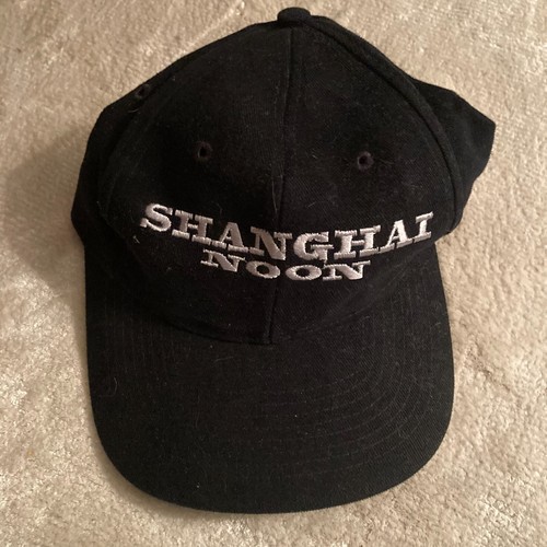 VTG SHANGHAI NOON Cast Crew Film Promo Snapback Hat Cap 90s Y2K RARE ...