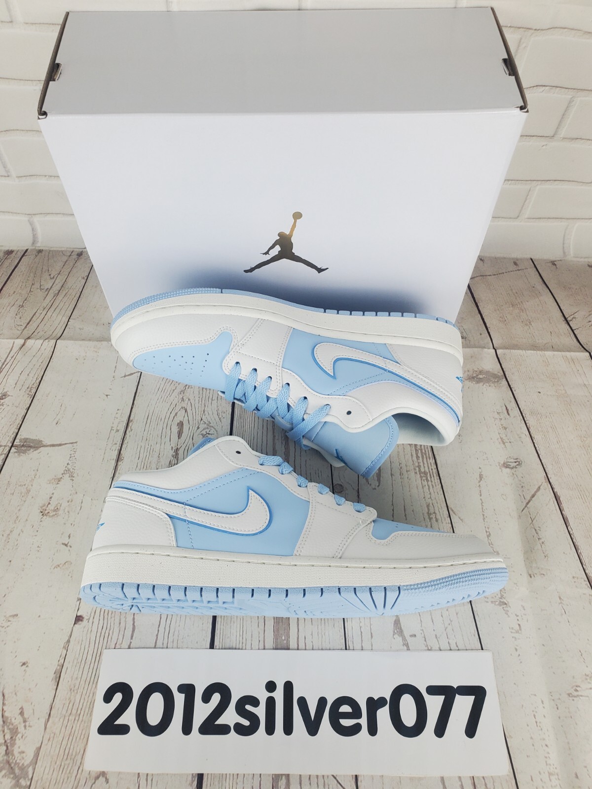 Nike Air Jordan 1 Low SE 'Reverse Ice Blue' UNC DV1299-104 Women's ...
