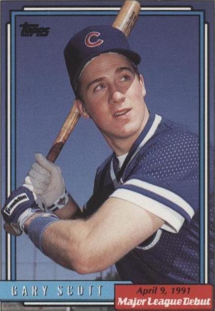 1991-92 Topps Major League Debut 1991 - Gary Scott #159 (RC) for sale ...