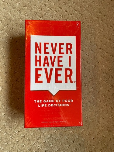 NIB Never Have I Ever - The Game of Poor Life Decisions | eBay