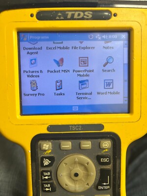 Trimble TDS TSC2 Data Collector with Survey Pro Software, Charger ...