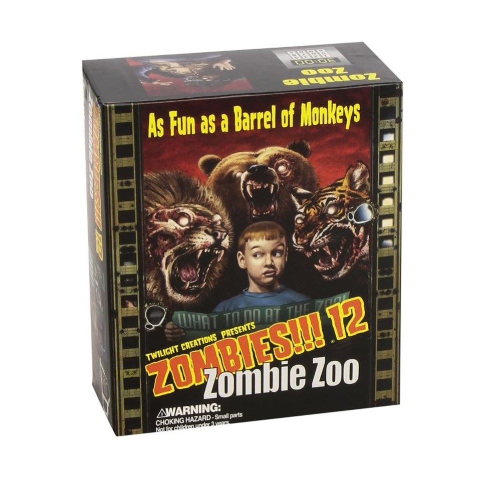 Twilight Creations Boardgame Zombies!!! 12 - Zombie Zoo Box SW (New) | eBay