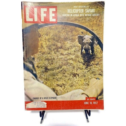Life Magazine June 10 1957 Hunting in Africa with Arthur Godfrey | eBay