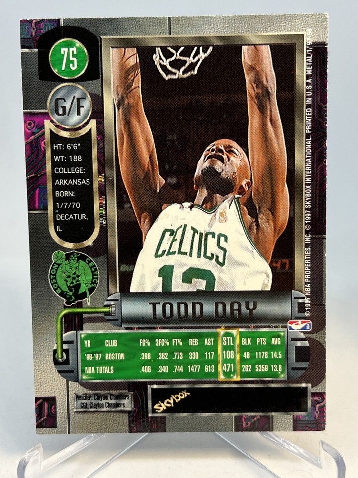 1997-98 Metal Universe Todd Day #75 | eBay