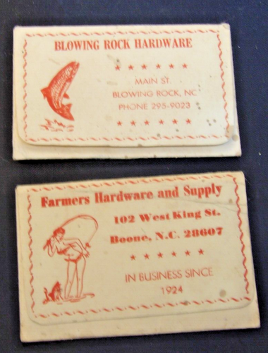 Vintage Early 1980's North Carolina Fishing or Hunting License Holders ...