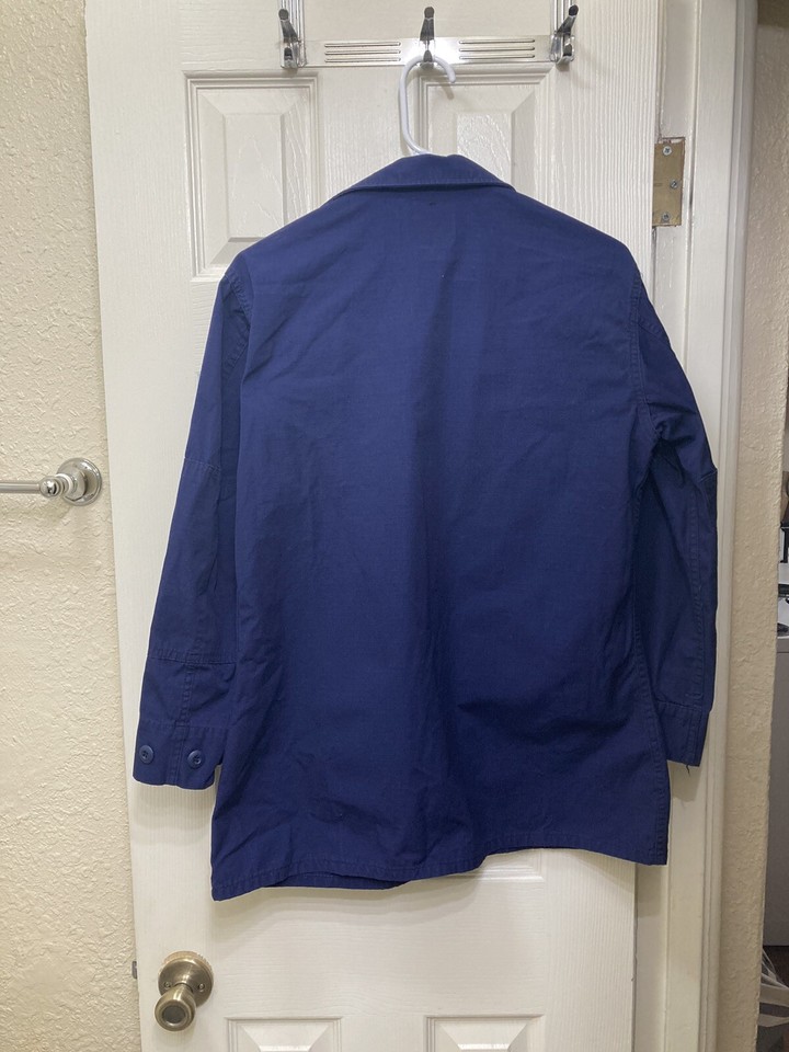 U.S. Coast Guard Blue ODU Men’s Blouse, Early Tucked Version Dated 1999 ...