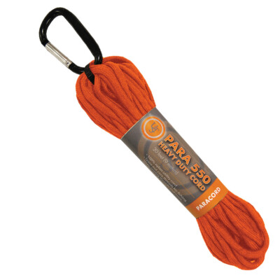 UST Para 550 Hank 9m - Orange Heavy Duty Cord - Made in USA - Free ...